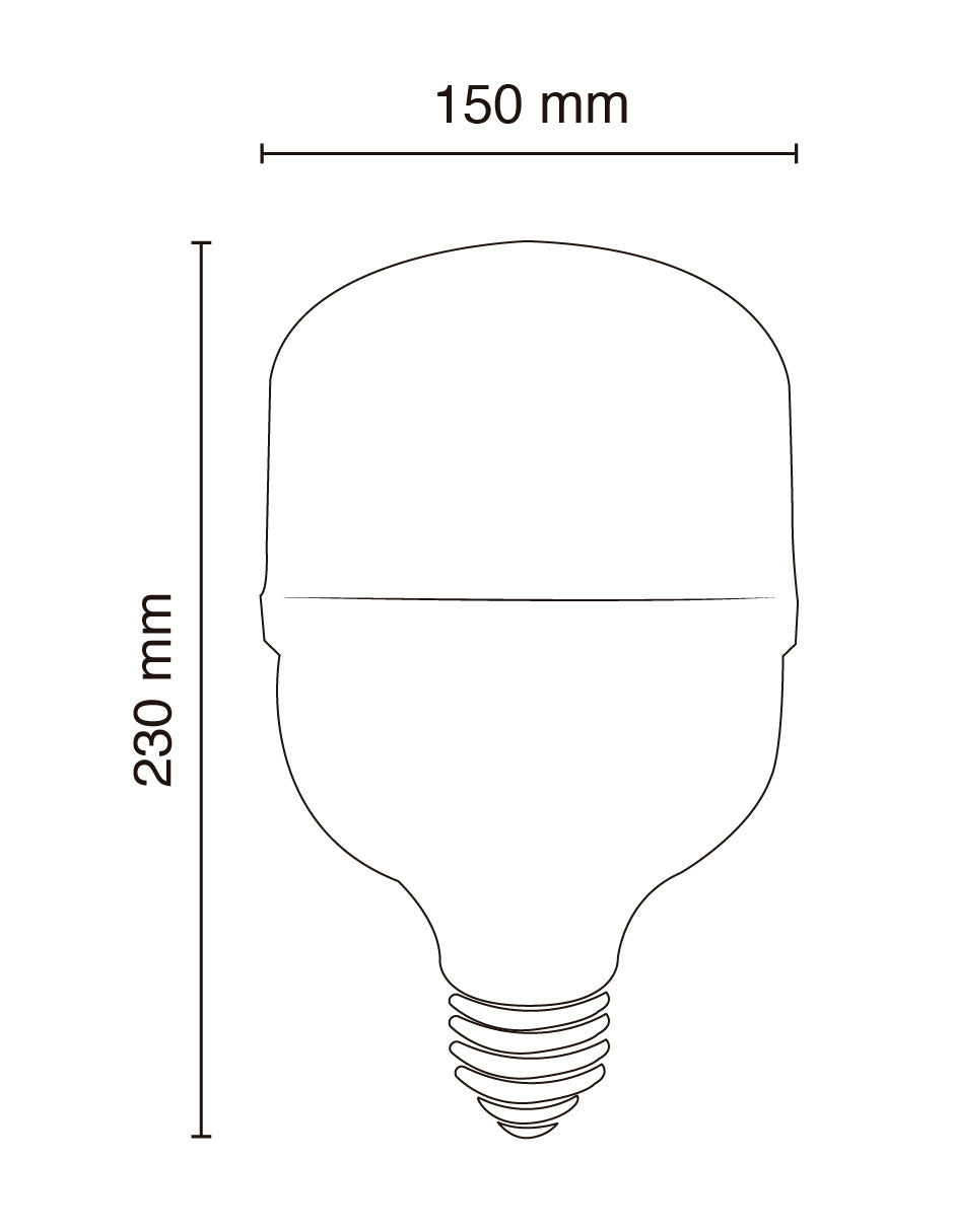 LÁMPARA LED ALTA POTENCIA OPALINO 60W 6500 100-240V E26 – Icon Iluminación